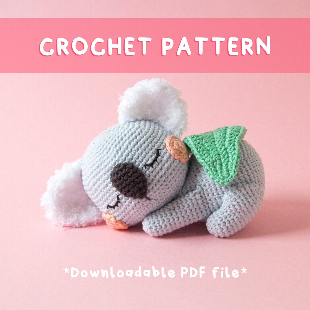 Lemon Yarn Creations CROCHET PATTERN Kai the Koala Amigurumi Animal ...