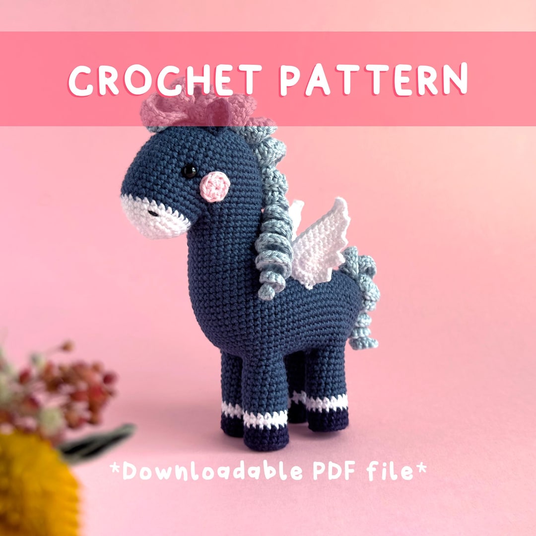 Lemon Yarn Creations | CROCHET PATTERN Orpheus the Pegasus | Amigurumi ...
