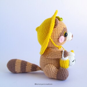 Lemon Yarn Creations | CROCHET PATTERN Mochi the Tanuki | Amigurumi ...