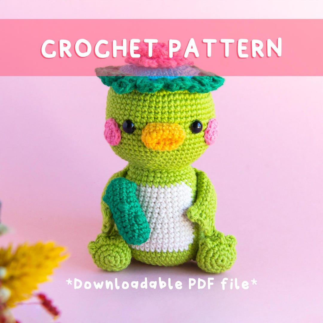 Lemon Yarn Creations | CROCHET PATTERN Ren the Kappa | Amigurumi ...
