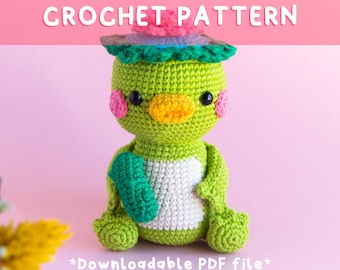 Lemon Yarn Creations | CROCHET PATTERN Ren the Kappa | Amigurumi ...