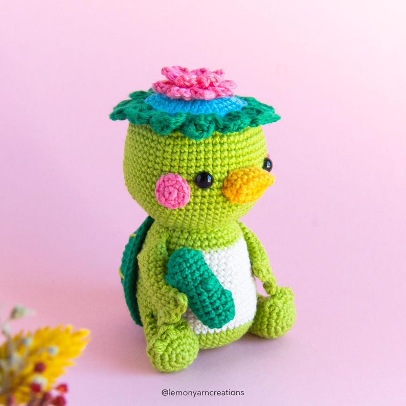 Lemon Yarn Creations | CROCHET PATTERN Ren the Kappa | Amigurumi ...