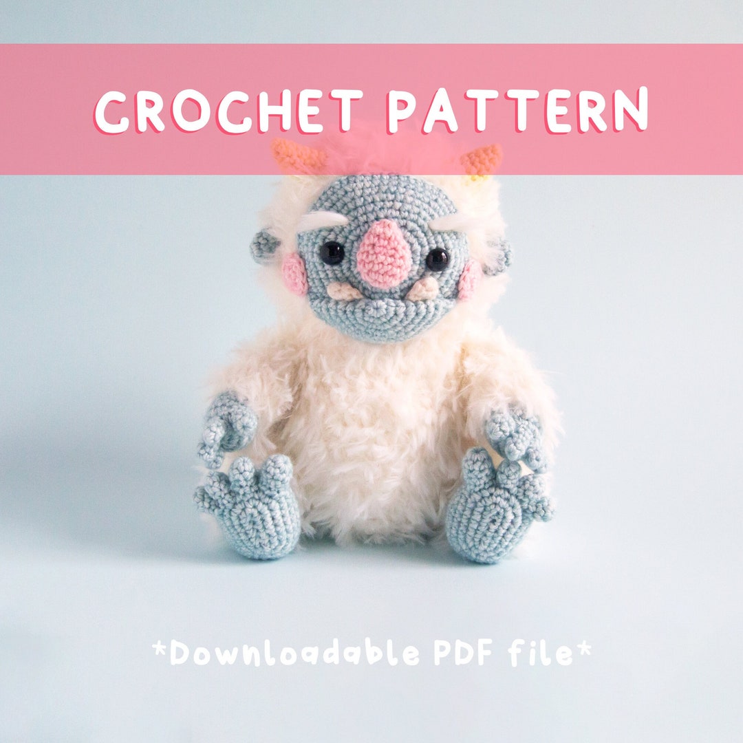 Lemon Yarn Creations | CROCHET PATTERN Lumi the Yeti | Amigurumi ...
