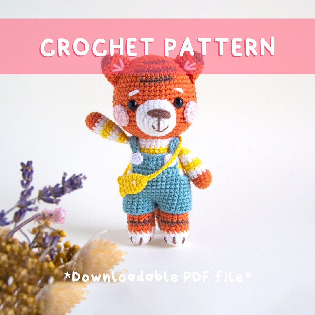 Lemon Yarn Creations | CROCHET PATTERN Tate the Tiger | Amigurumi ...