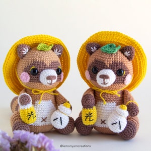 Lemon Yarn Creations | CROCHET PATTERN Mochi the Tanuki | Amigurumi ...
