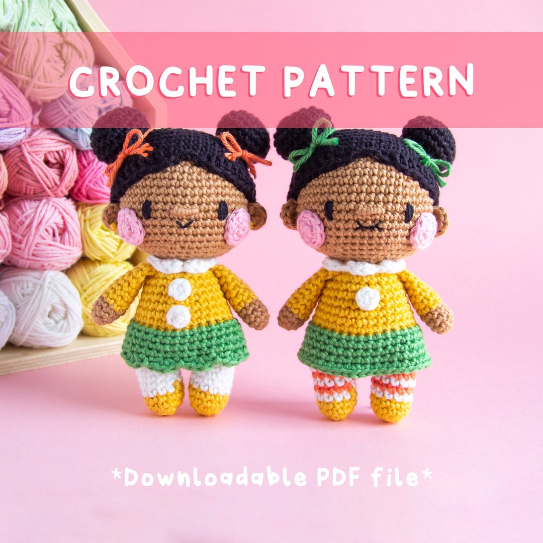 Lemon Yarn Creations CROCHET PATTERN Dottie the Doll Amigurumi Dolls ...