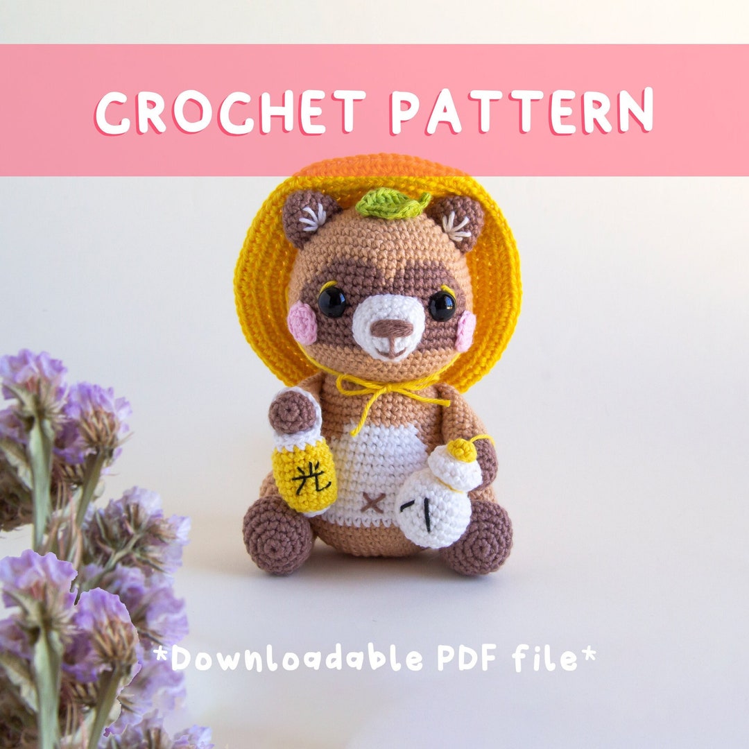 Lemon Yarn Creations | CROCHET PATTERN Mochi the Tanuki | Amigurumi ...