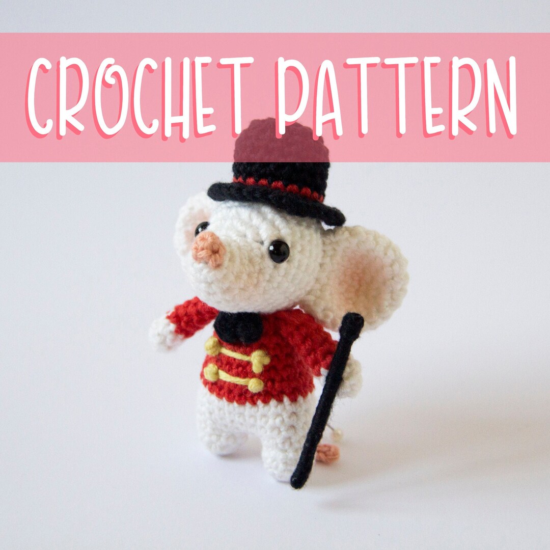 Lemon Yarn Creations CROCHET PATTERN Magnus the Ringmaster - Etsy