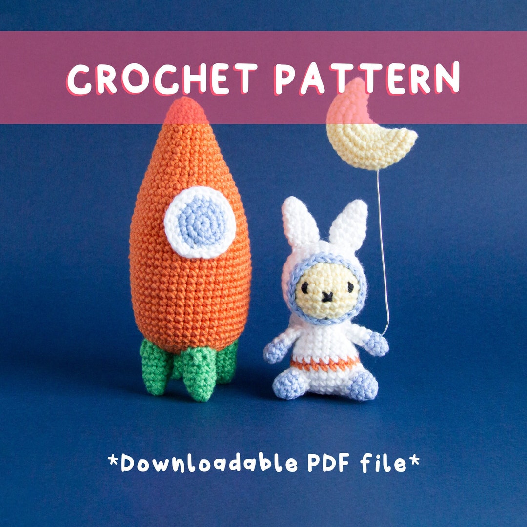 Lemon Yarn Creations | CROCHET PATTERN Astro the Space Bunny ...