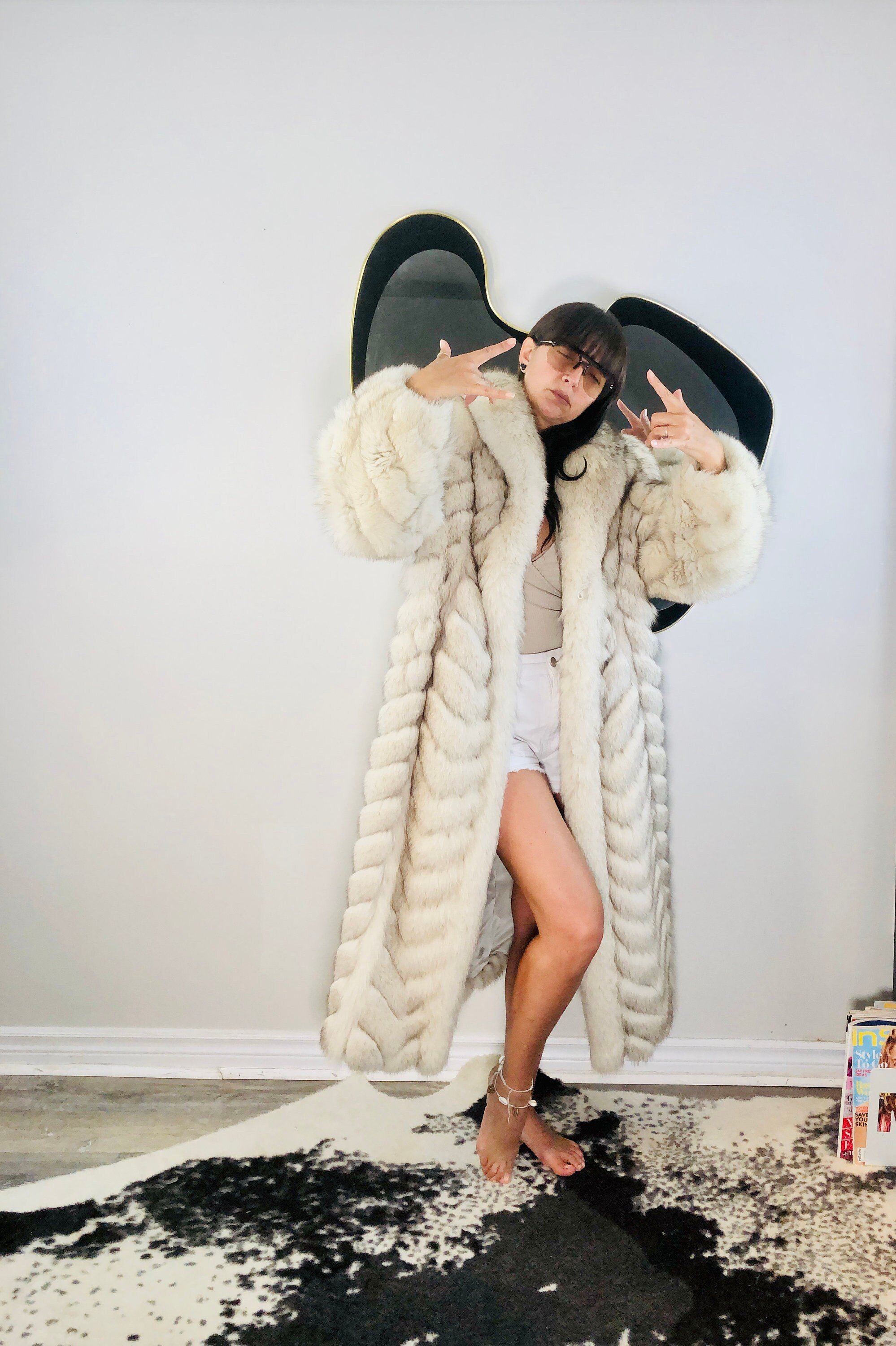 Beautiful Mink Fur Coat - Etsy