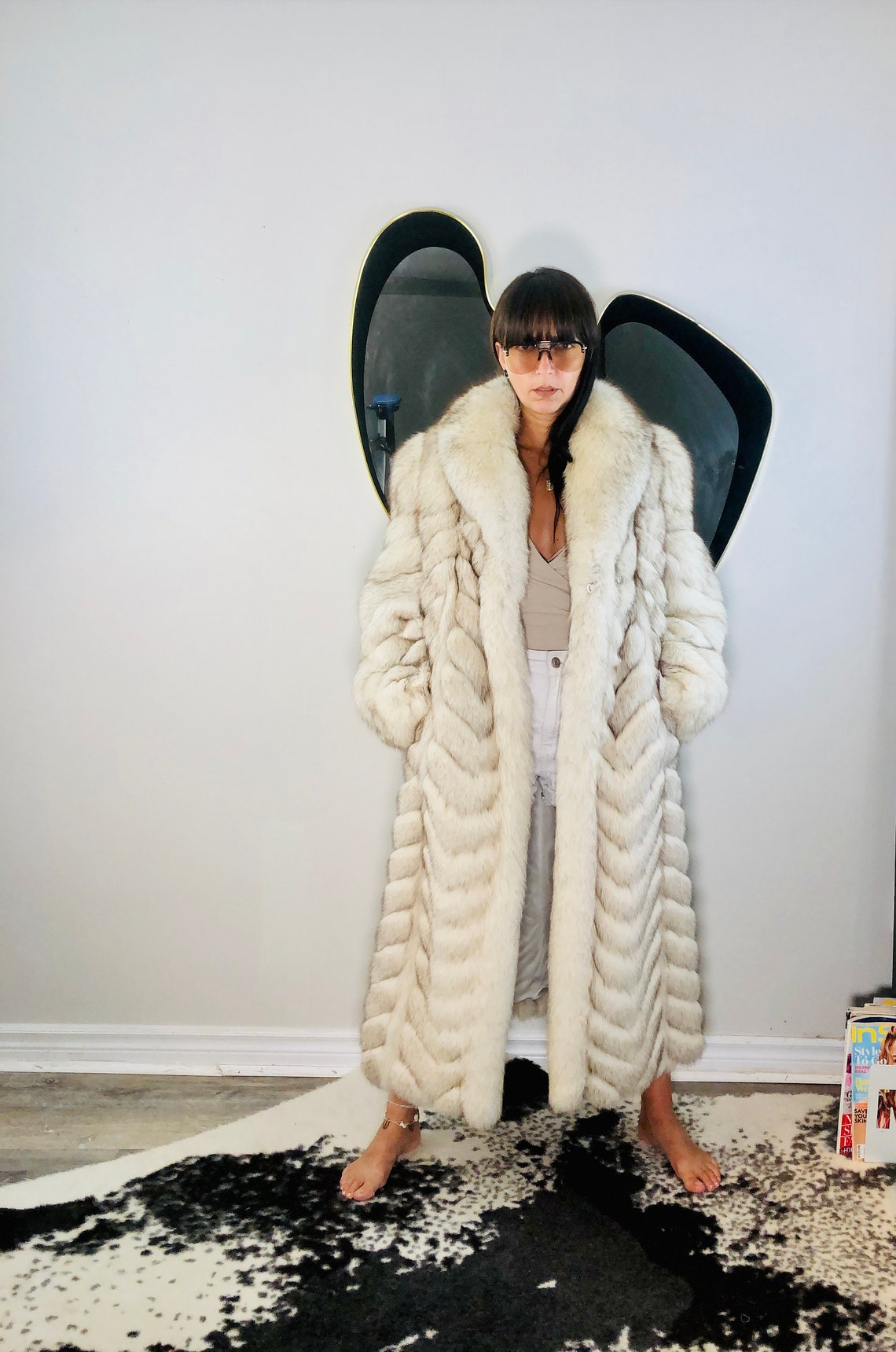 Beautiful Mink Fur Coat - Etsy
