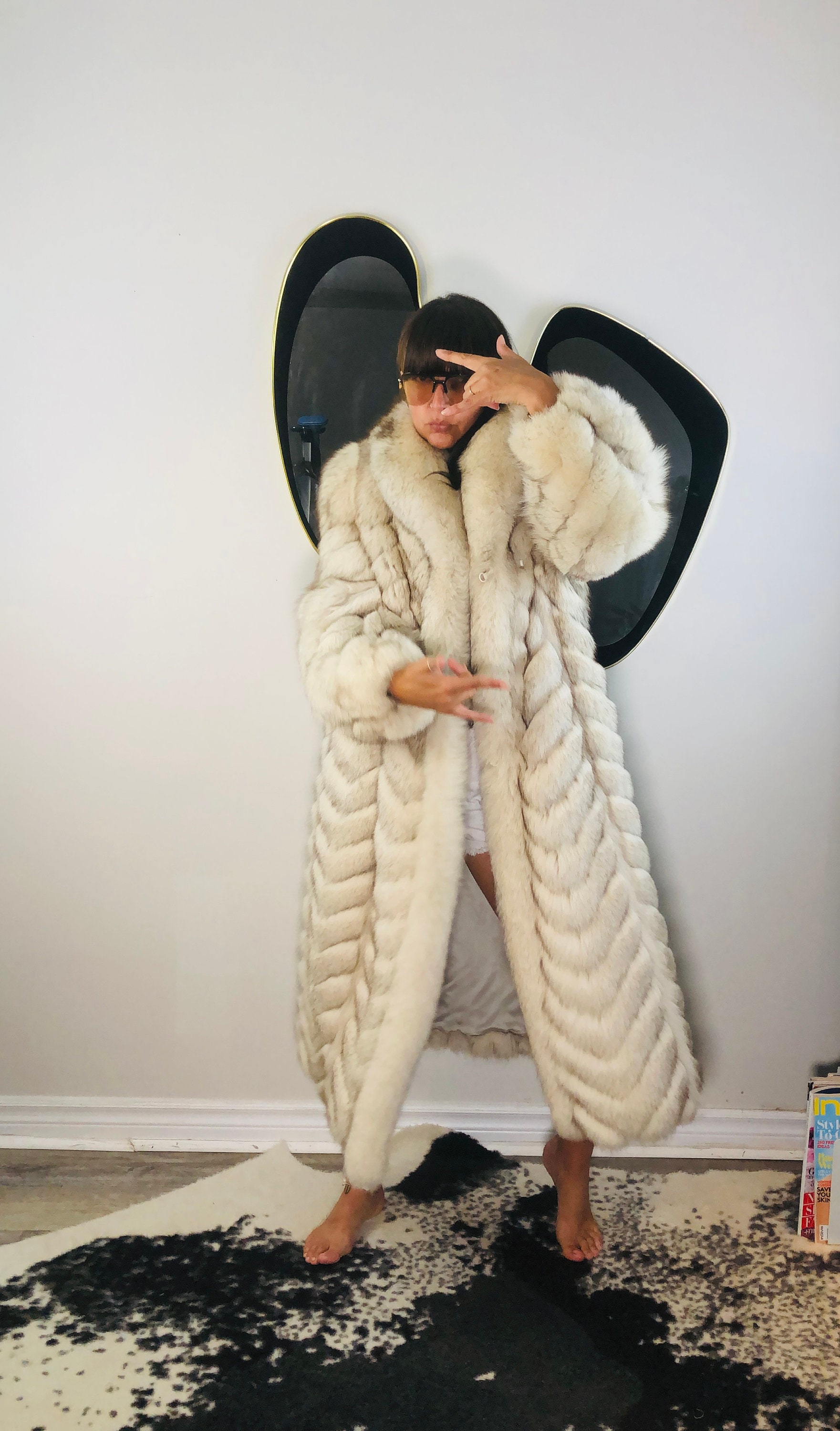 Beautiful Mink Fur Coat - Etsy