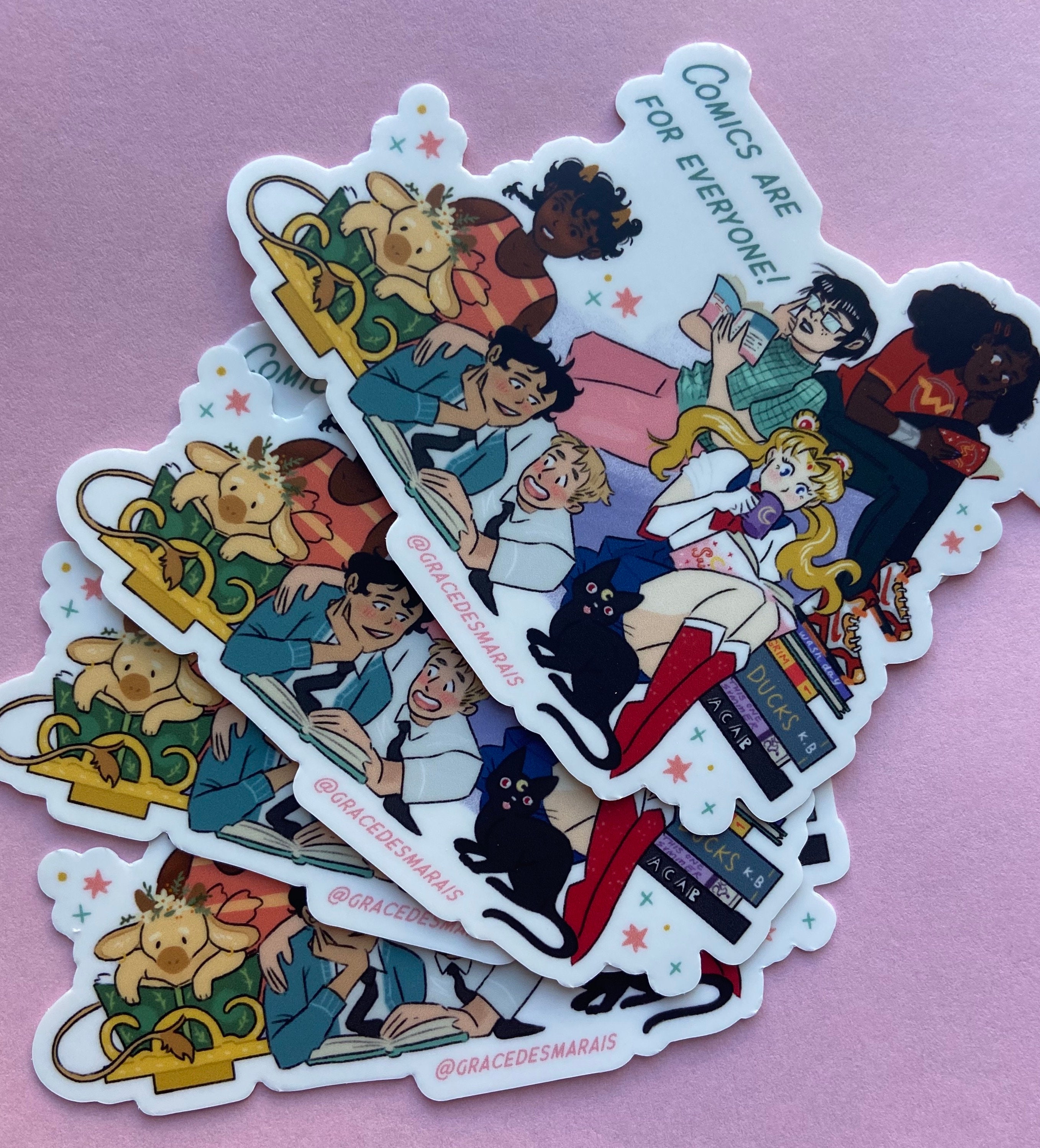 Comics Are for Everyone Sticker - Etsy