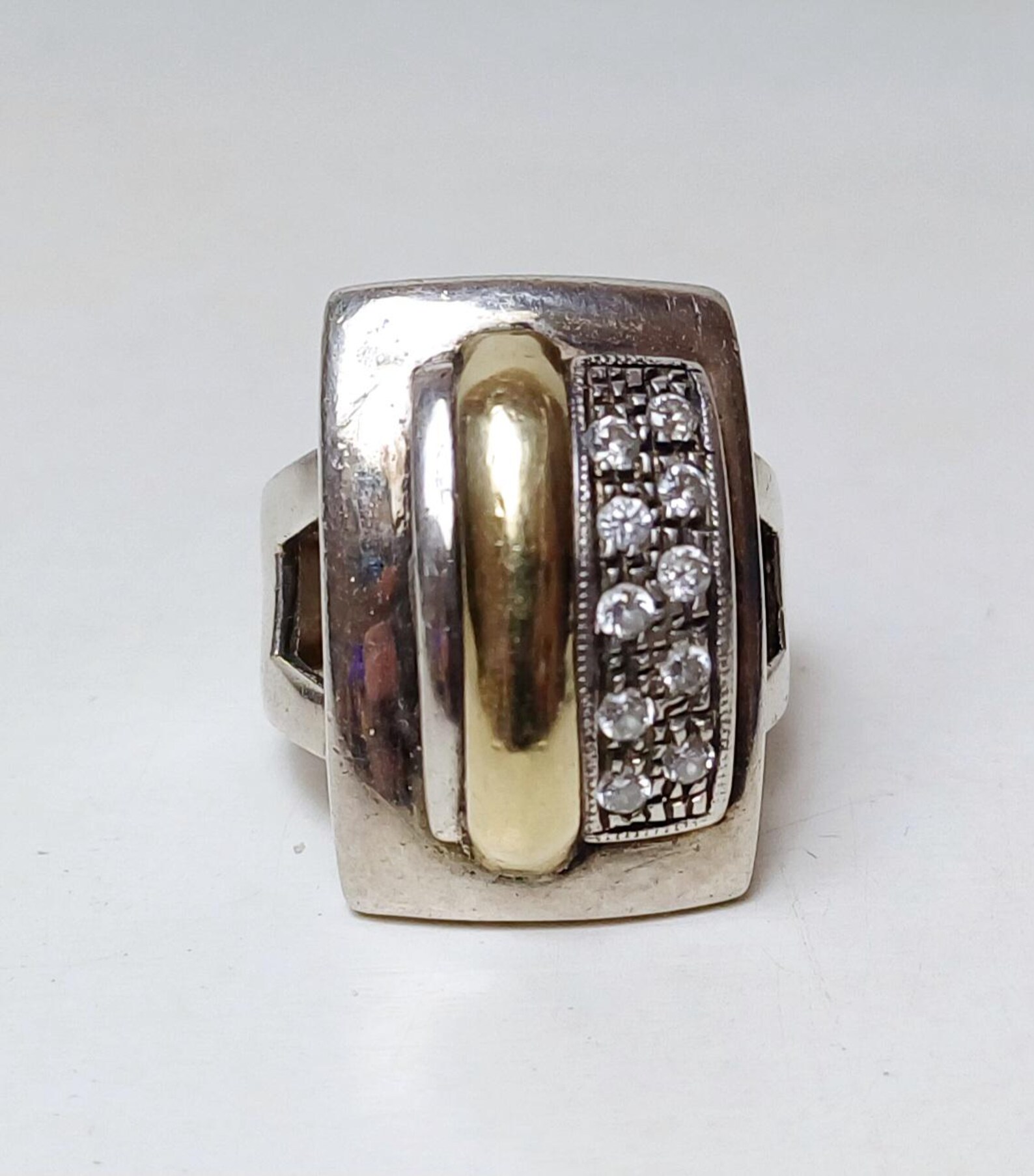 Hermoso Anillo Vintage Plata Peruana 950 Talla 7 Aprox - Etsy