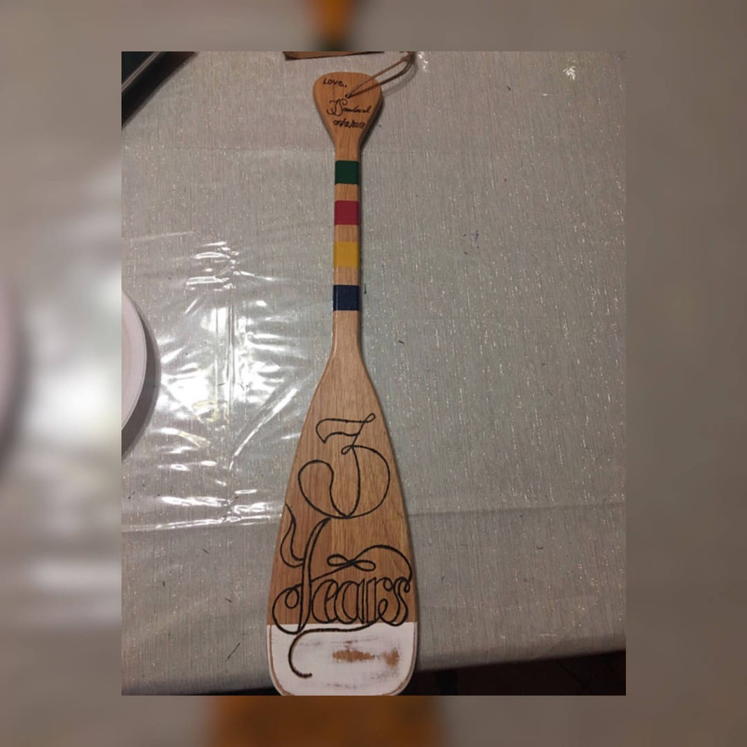 Custom Wood Burning on Wooden Paddle - Etsy Canada