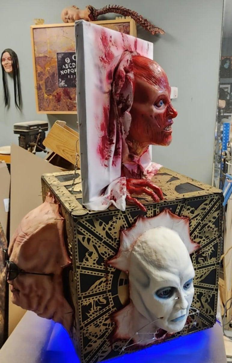Hellraiser Inspired Box Display Piece - Etsy