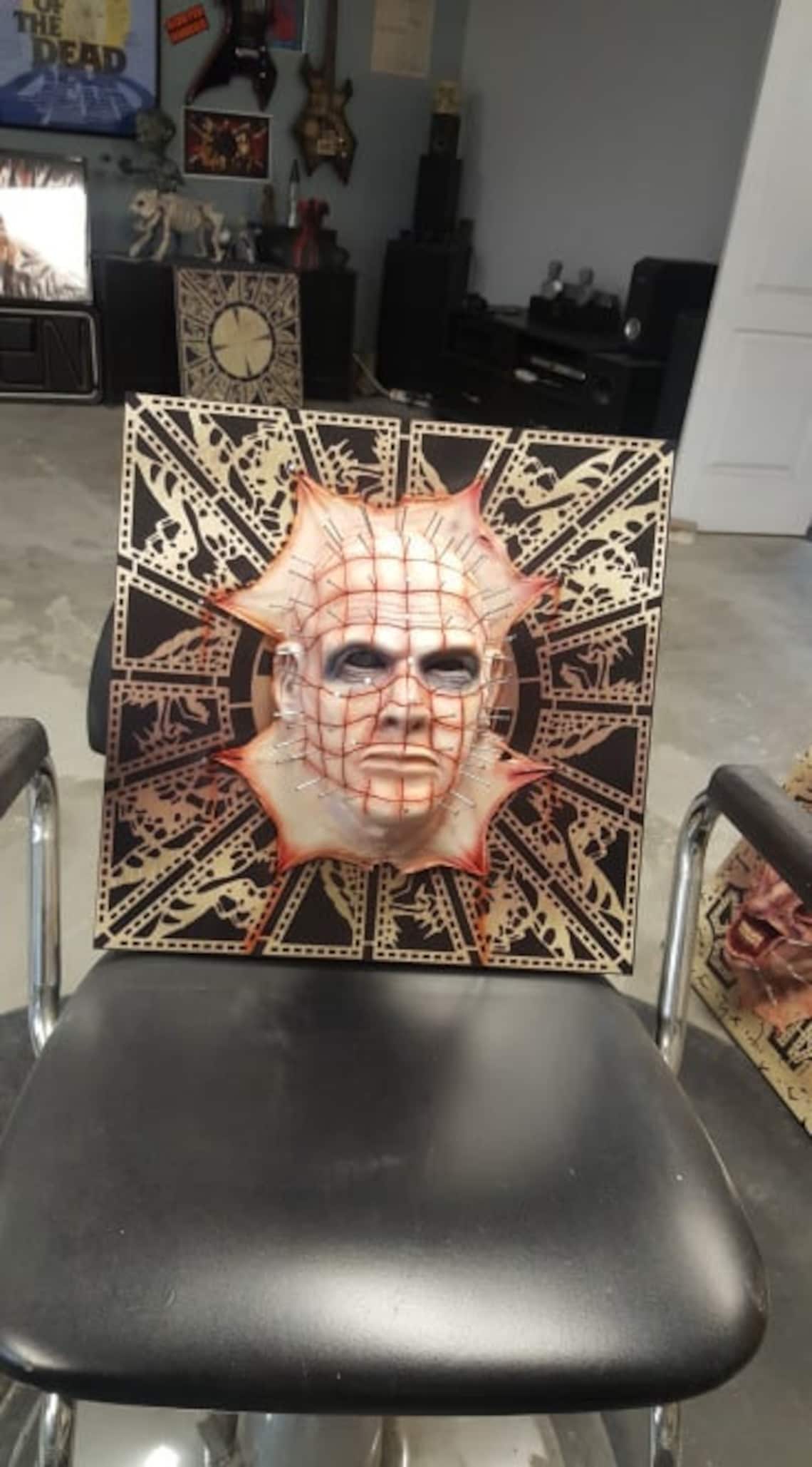 Hellraiser Inspired pinhead Wall Mount/bust - Etsy