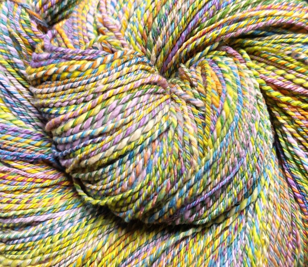 400 Yard Skein of Handspun 3-ply Super Soft Rambouillet Wool Yarn ...