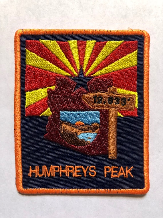 Humphrey's Peak Arizona High Point Patch - Etsy