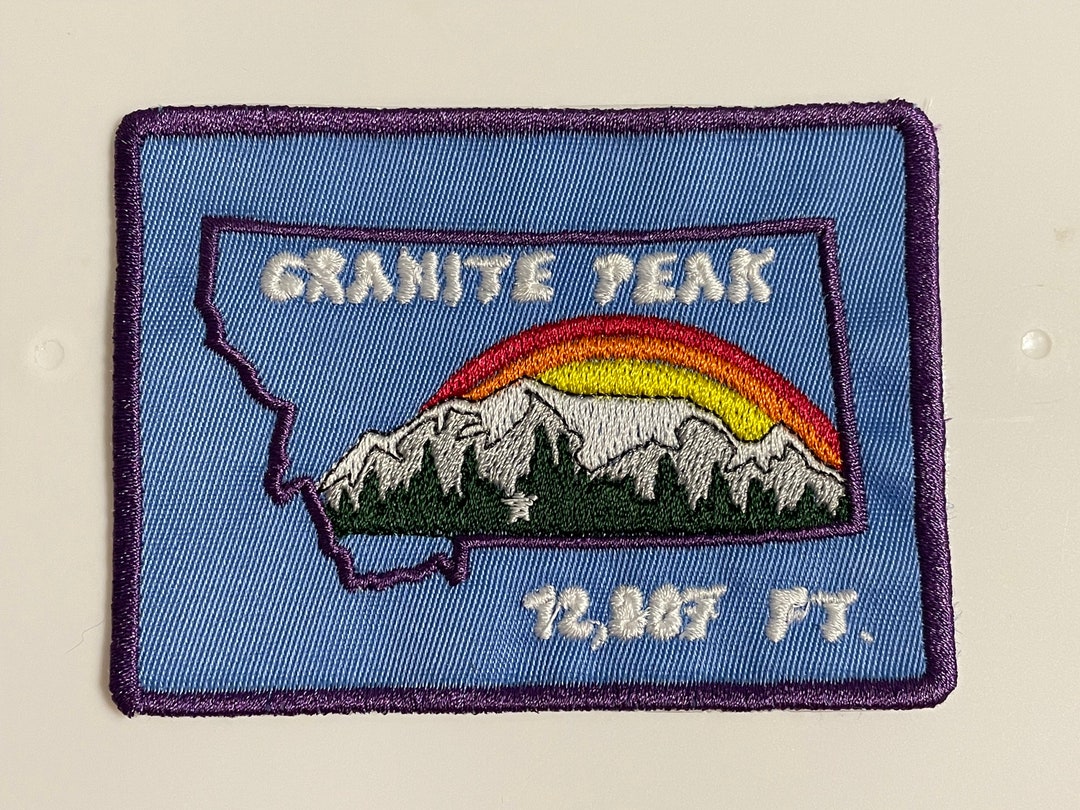 Granite Peak, Montana - High Point Patch - Etsy