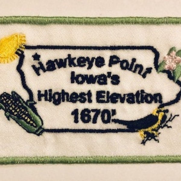 Iowa Hawkeyes Patch - Etsy