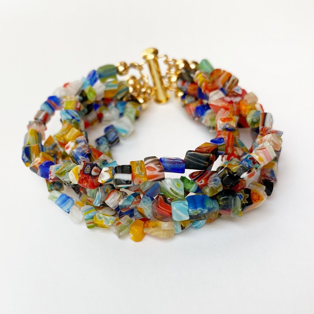 Multi Color Armband - Etsy.de