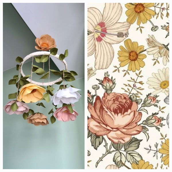 Floral Mobile - Etsy