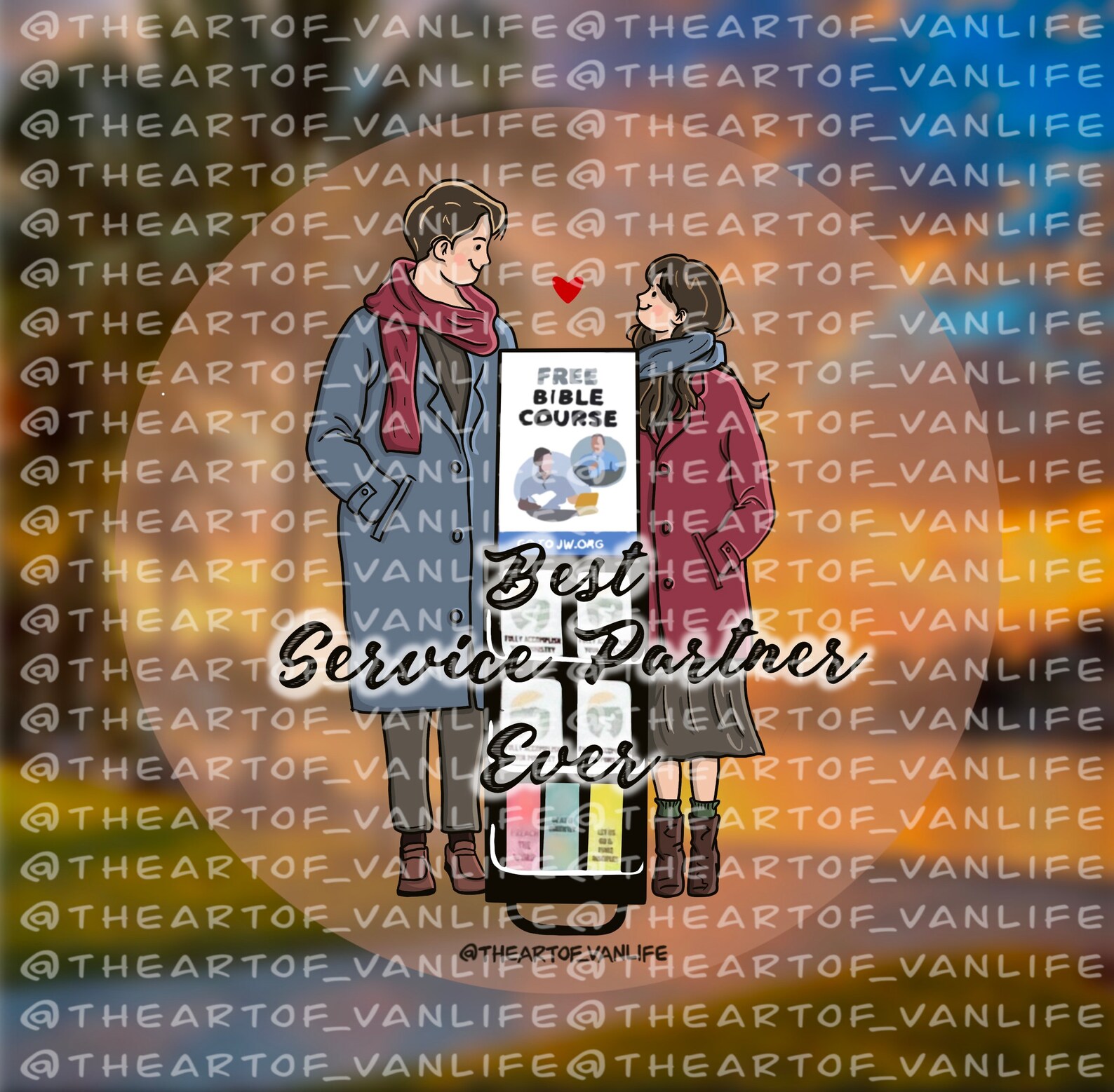 Customizable JW Service Partner Glossy Sticker Pack - Etsy