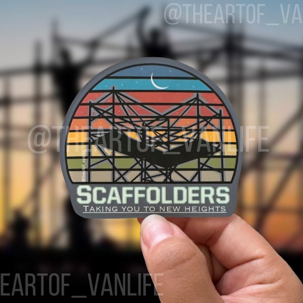 Scaffold Sticker - Etsy