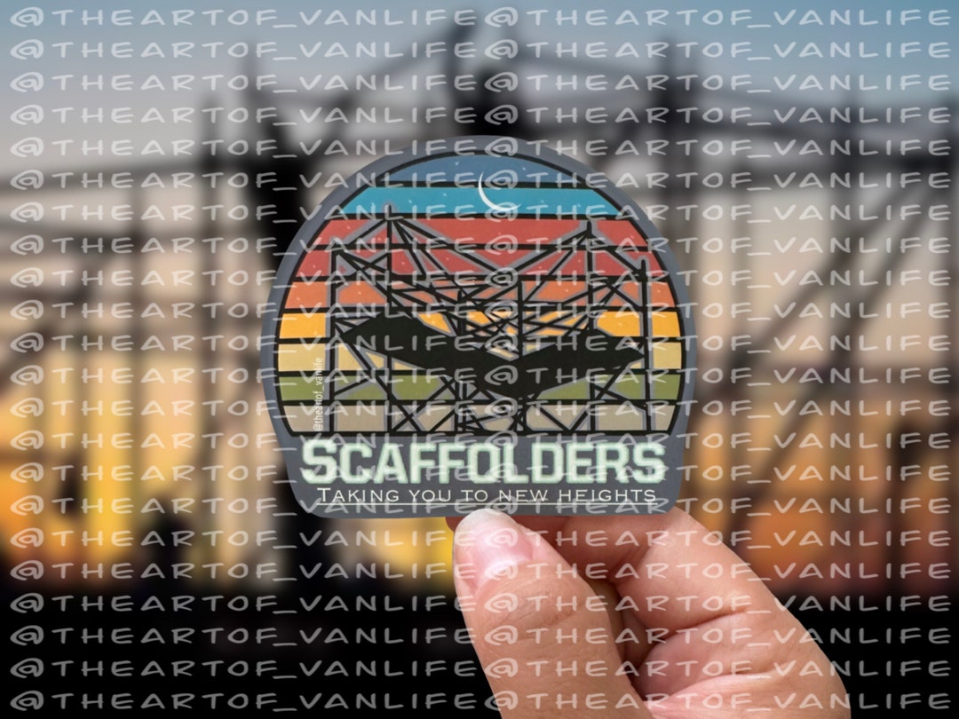 Scaffolding Sticker, Scaffolders, Scaffolding, Scaffold, Sticker ...