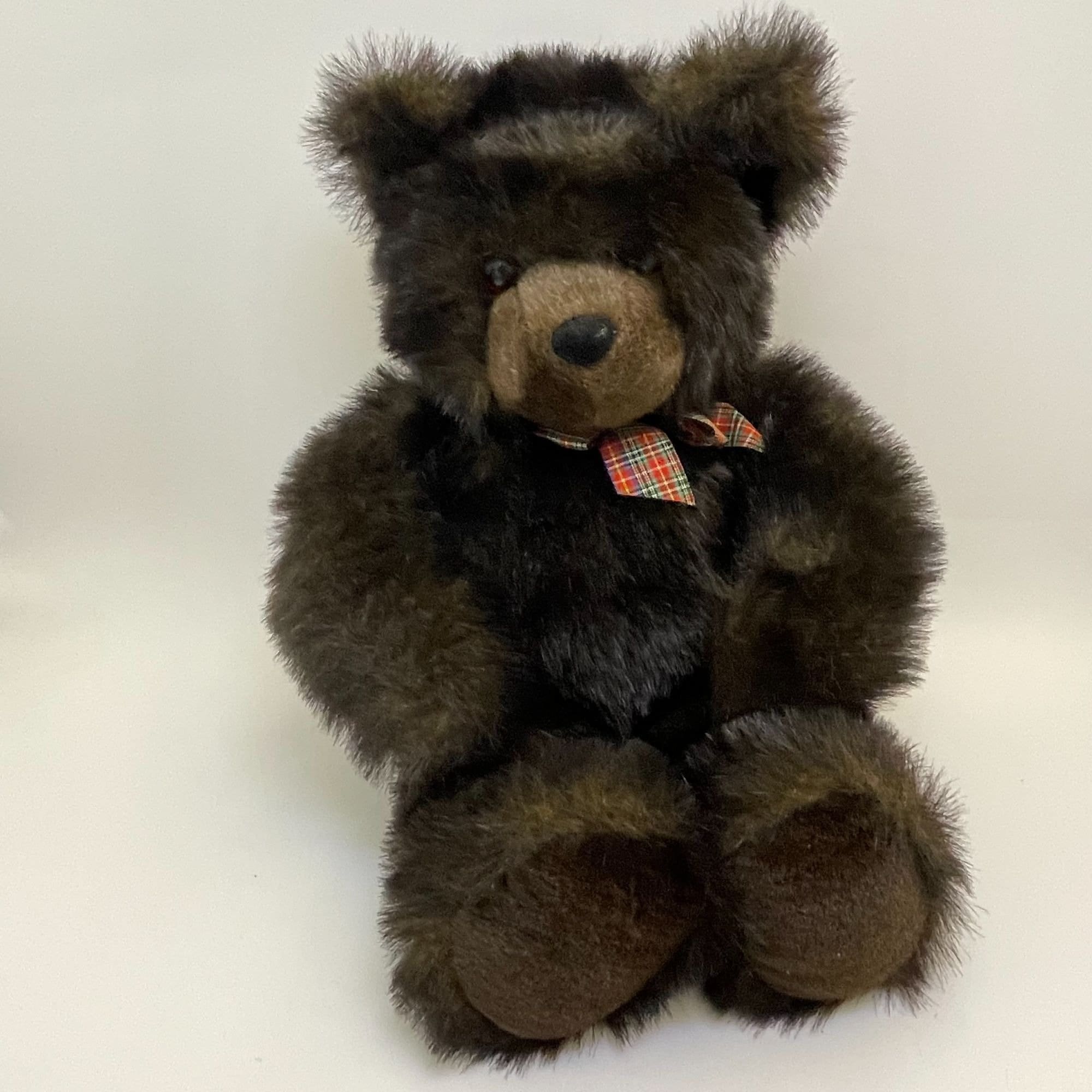 Vintage MANGO Peek-a-boo Pals Magnetic Teddy Bear Stuffed Animal Plush ...