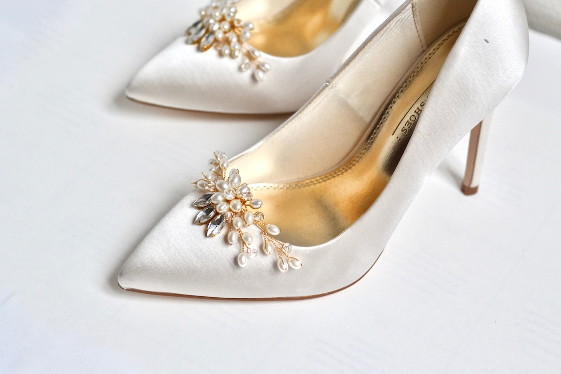 Paire de Clips chaussure mariage accessories mariée pince - Etsy France