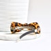 Minimalist Barrette Bow Tie Tortoiseshell Hair Clip Fine - Etsy
