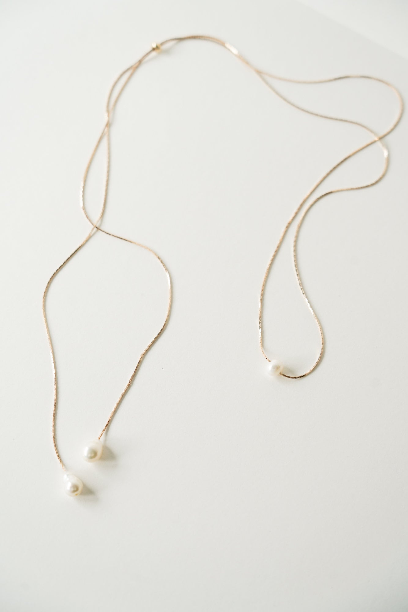 Wild Pearl Back Necklace, Bridal Accessories, Body Jewelry, Shoulder ...