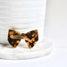 Minimalist Barrette Bow Tie Tortoiseshell Hair Clip Fine - Etsy