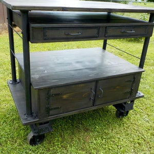 Custom Hostess Stand. Industrial, Farmhouse, Cottage or French Country ...