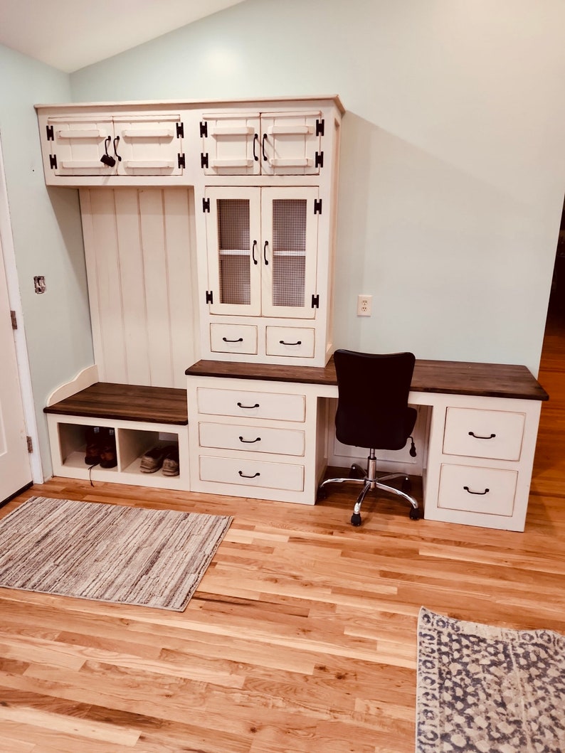 Built to Order Custom Farmhouse Style Wall Units - Etsy