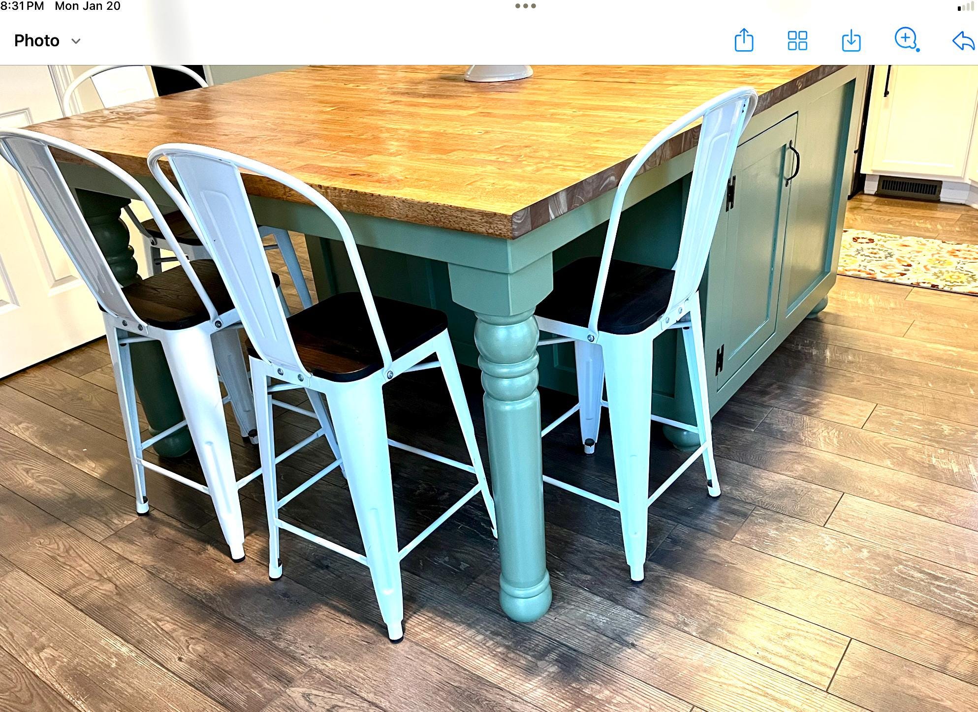 Custom Hand-built Table Island Combination - Etsy