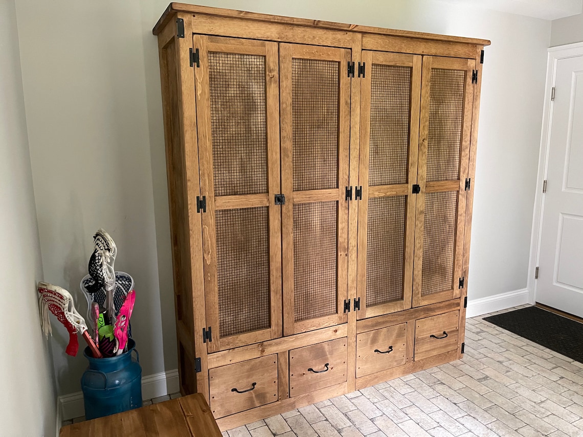 Built to Order Custom Farmhouse Style Wall Units - Etsy