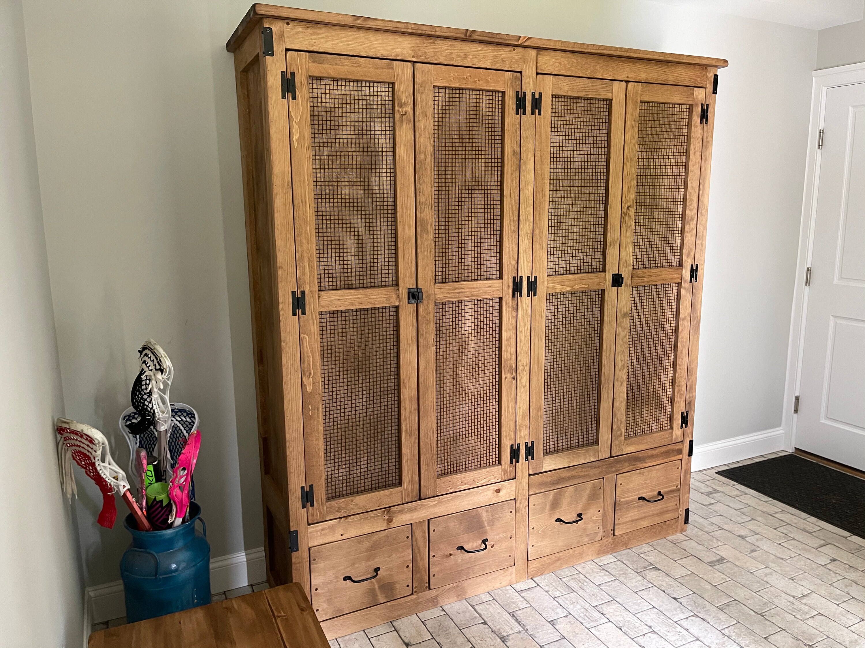 Built to Order Custom Farmhouse Style Wall Units - Etsy