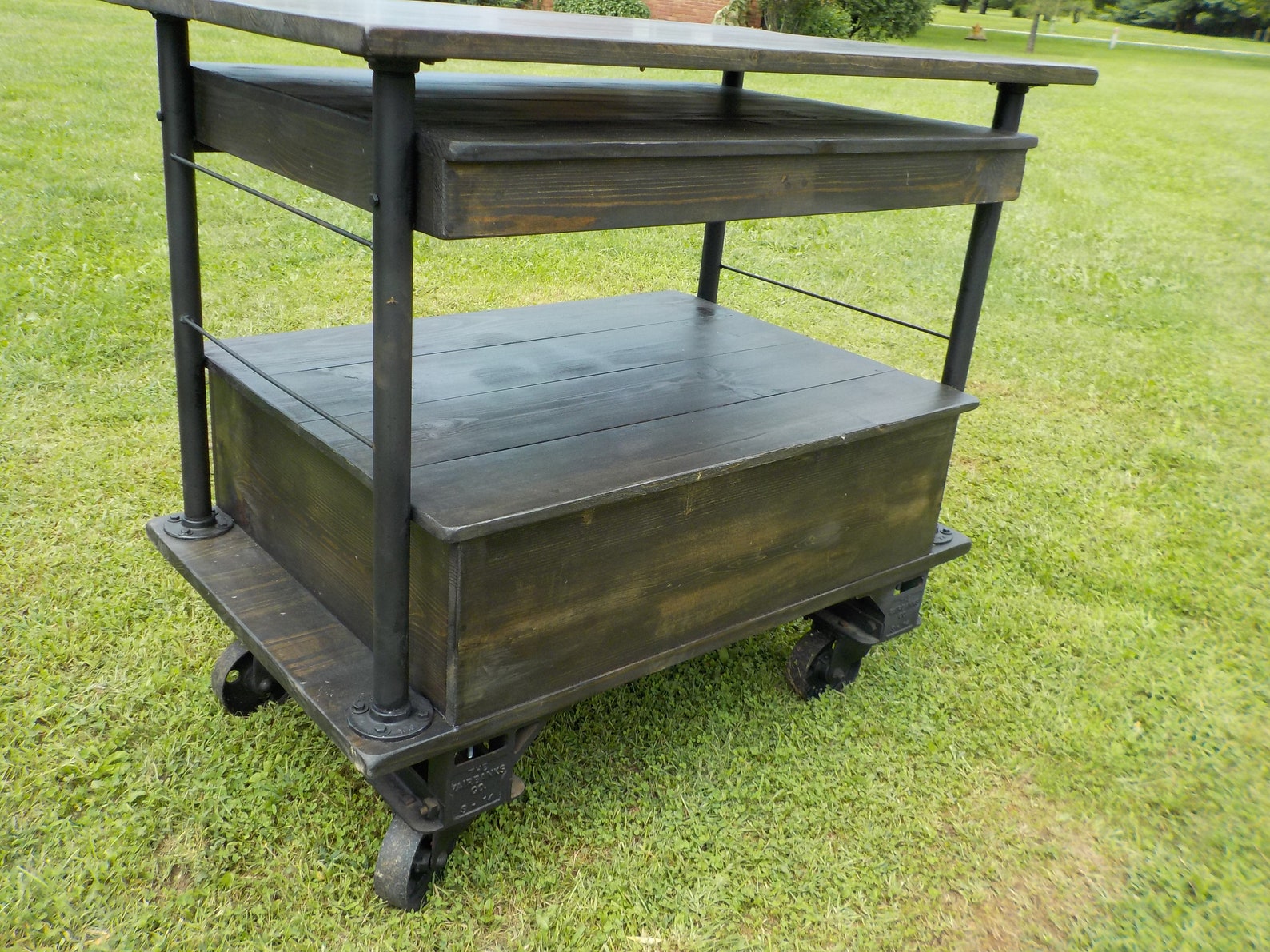 Custom Hostess Stand. Industrial, Farmhouse, Cottage or French Country ...