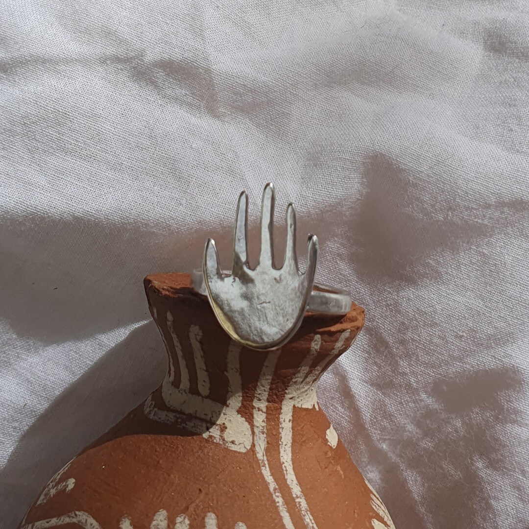 Handmade Recycled Sterling Silver or Gold-tone Brass Folklore-inspired ...