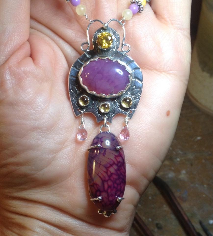 Dragon Vein Agates Citrine Tourmaline Bumblebee Agate - Etsy