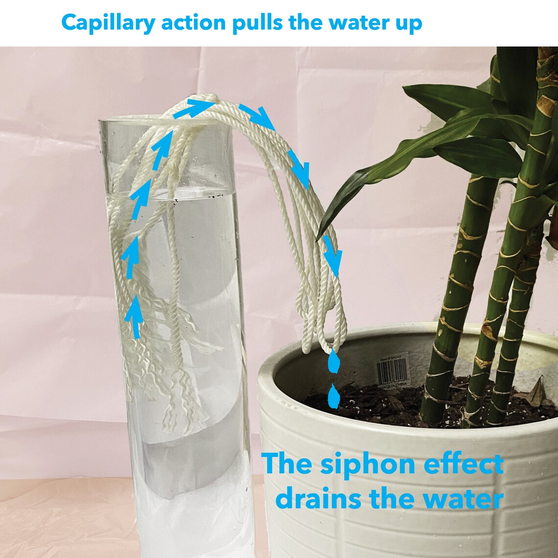 The Wicking Tower Automatic Drip Watering System - Etsy