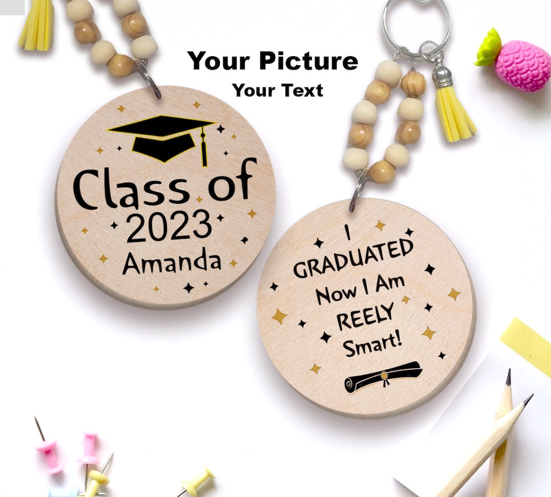 Graduation Key Chain, Graduation Keychain/high School Senior Gift/class ...