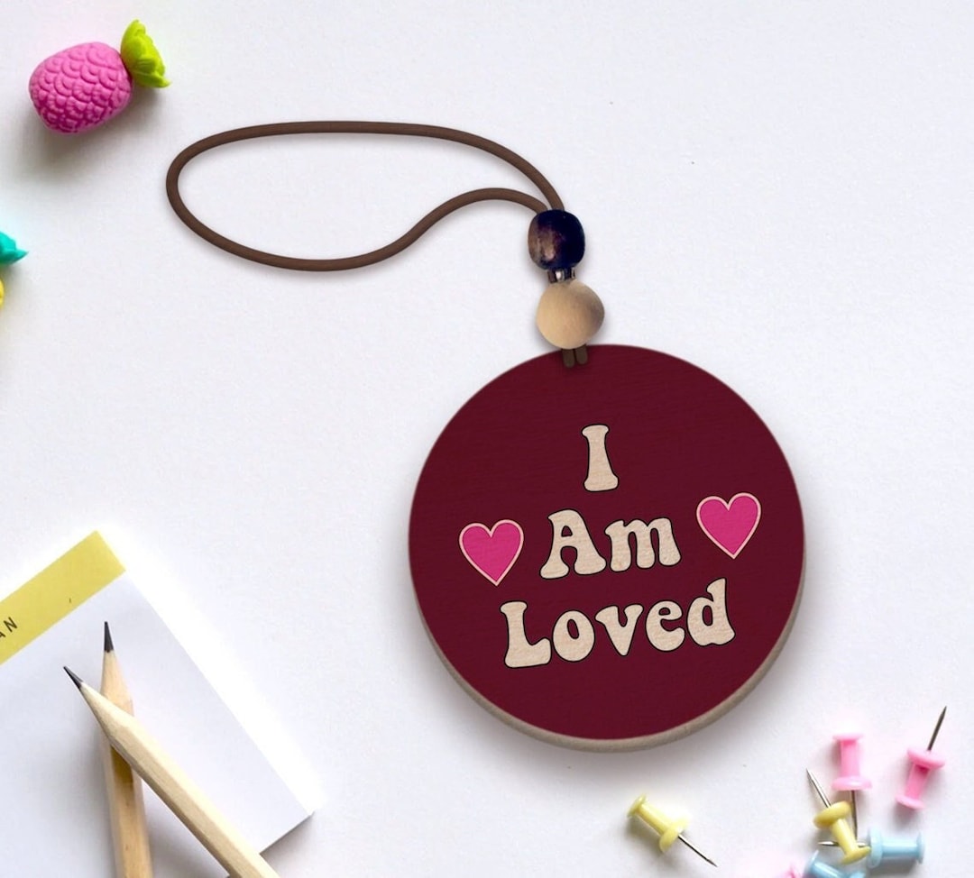 I Am Loved/i Am Loved Window Charm/i Am Loved Rear View Mirror Hanging ...
