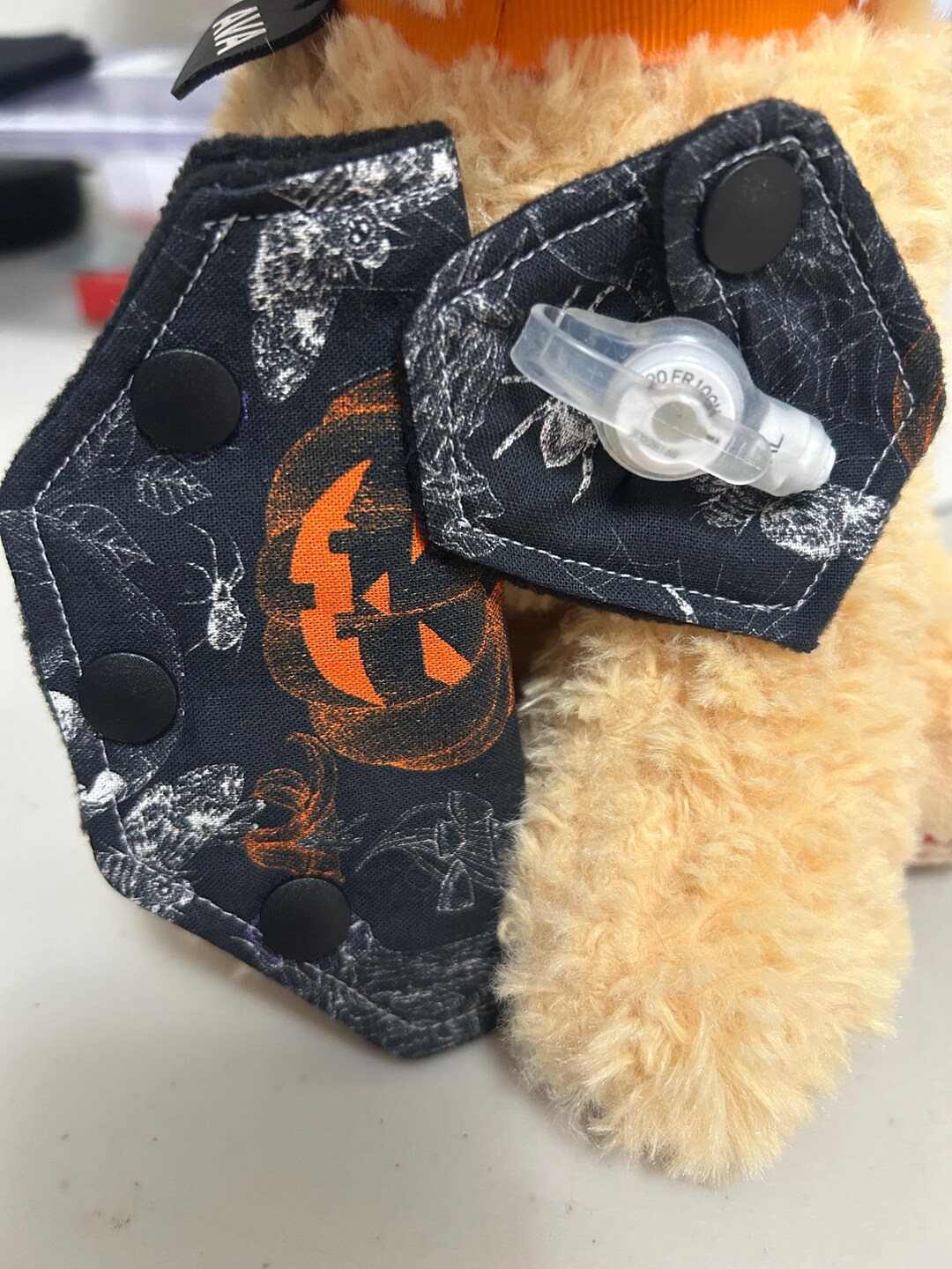 Spooky Pumpkin G-tube Pad & Port Cover - Etsy