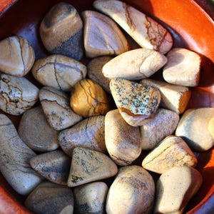 Tumbled Picture Jasper, Tumbled Jasper, Picture Jasper - Etsy