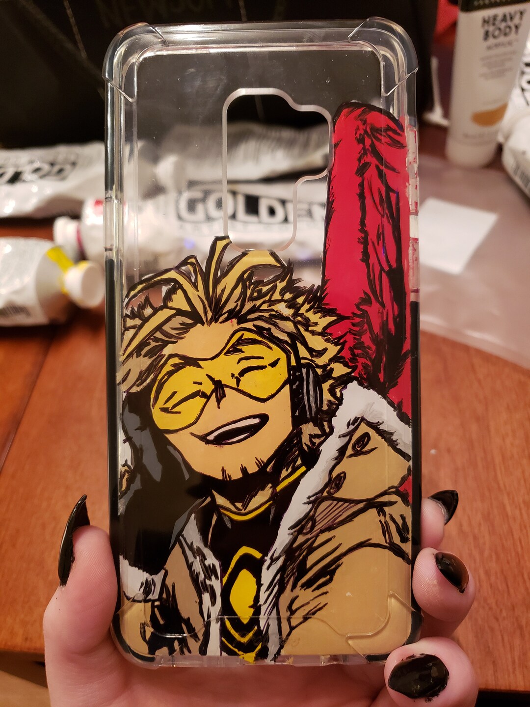 Hand Painted Phone Case - Etsy