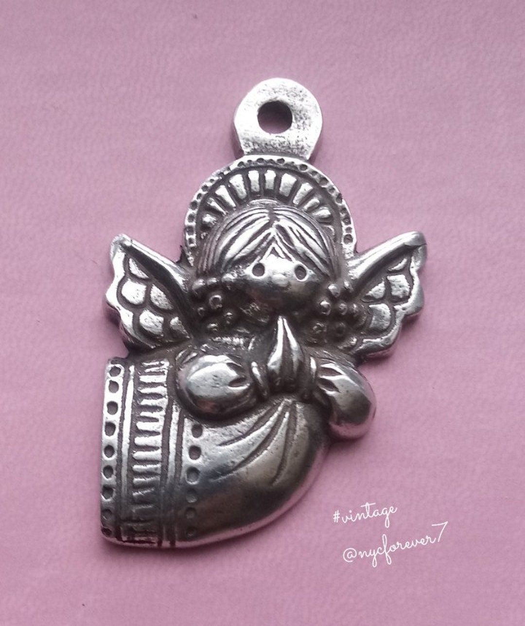 America's Most Beautiful Pewter Hampshire Pewter Praying Angel Ornament ...